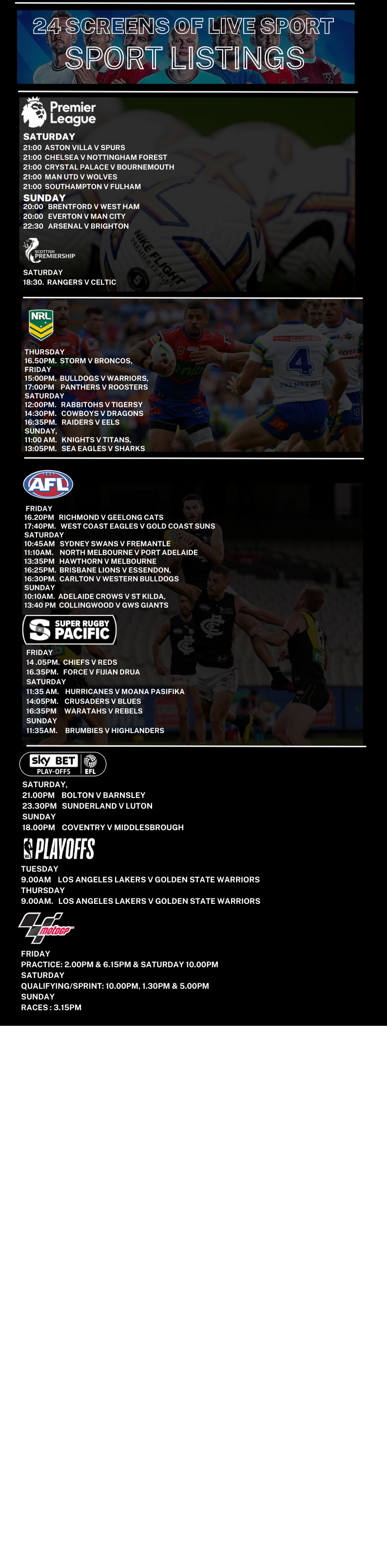 Menu | Hemingways Pattaya